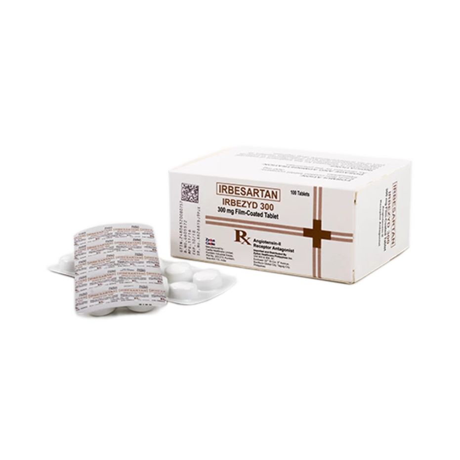 Buy Irbezyd 300 irbesartan 300mg film-coated tablet 100's online with ...